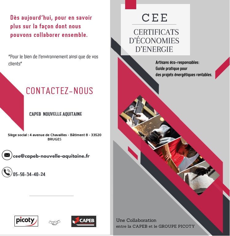 La CAPEB Gironde vous accompagne pour la gestion des CEE ・ CAPEB